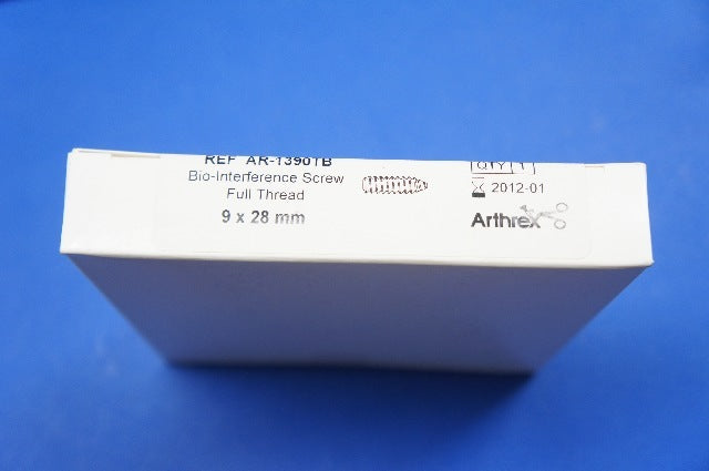 Arthrex AR-1390TB Bio-Interference Screw Full Thread 9 x 28mm (x ...