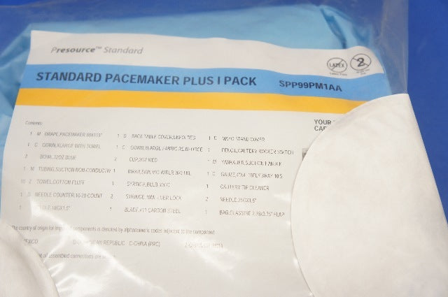 Cardinal Health SPP99PM1AA Presource Standard Pacemaker Plus I Pack ...