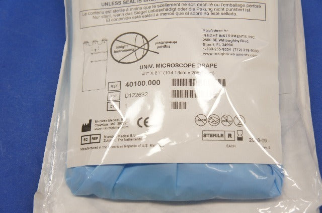Microtek Medical 40100.000 Univ. Microscope Drape 41 (x) – Imedicsales