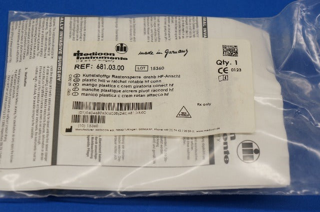 Medicon Instruments 681.03.00 P3 Handle With Ratchet Medicon – Imedicsales