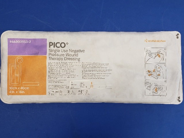 Smith&Nephew 66800953-2 PICO Negative Pressure Wound Therapy 4in. x 16 ...