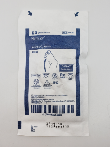 Covidien MAXI Nellcor Infant SpO2 Sensor 3-20kg (x) – Imedicsales