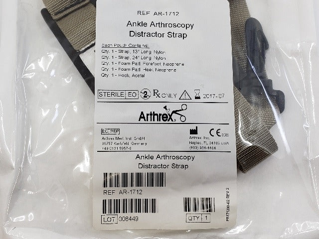 Arthrex AR-1712 Ankle Arthroscopy Distractor Strap (X) ~ Box of 5 ...