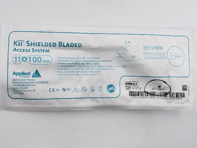 Applied Medical CTB33 Kii Shielded Bladed Obturator 11 x 100mm (x ...