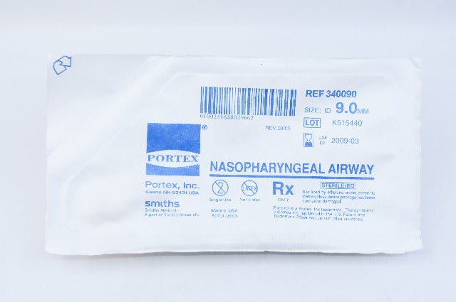 Smiths Medical 340090 Portex Nasopharyngeal Airway 9.0mm (x) – Imedicsales