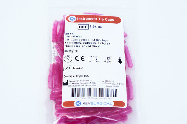 Key Surgical 3-06-04 Instrument Tip Caps ~ Pack of 50 – Imedicsales