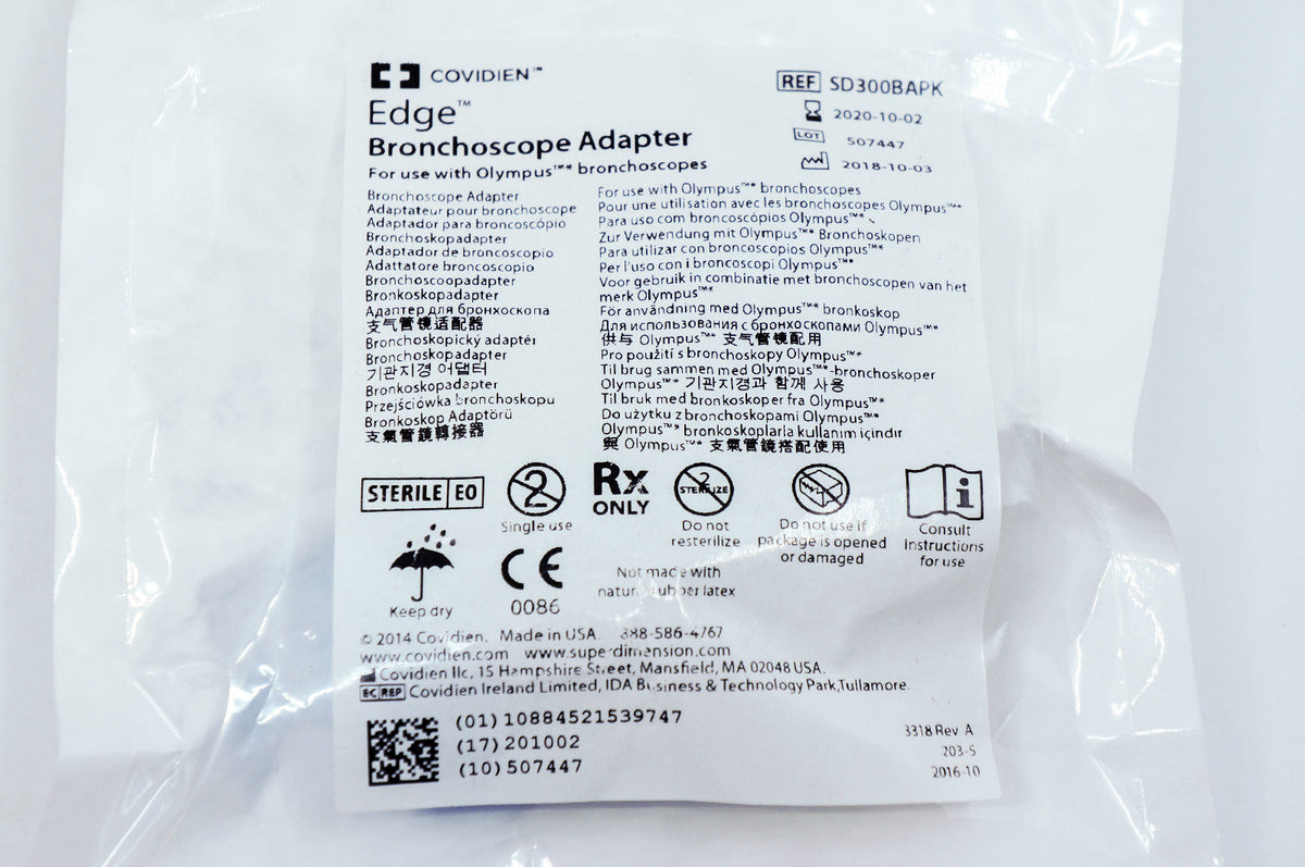 Covidien SD300BAPK Edge Bronchoscope Adapter – Imedicsales