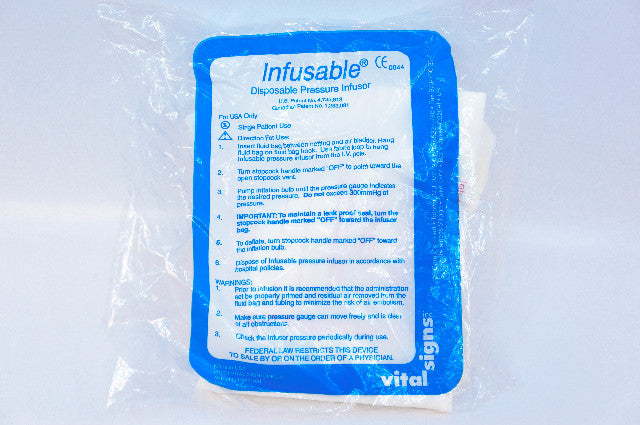 Vital Signs IN-9000 Infusable Disposable Pressure Infusor – Imedicsales