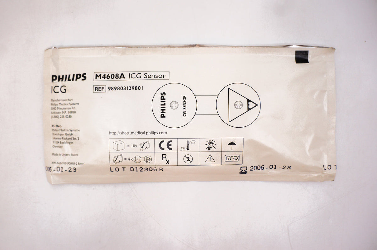 PHILIPS 989803129801 M4608A ICG Sensor (x) ~ Box of 9 – Imedicsales