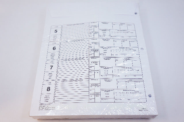 3M 1254E-F Steam Flash Sterilization Record Keeping Envelope ~ Box of ...