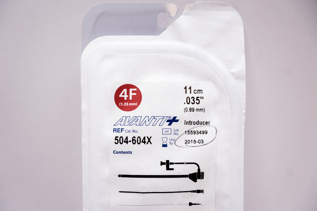Cordis 504-604X AVANTI Plus Introducer 11cm x 0.035inch (x) – Imedicsales