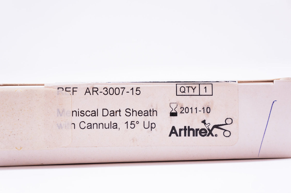 Arthrex AR-3007-15 Meniscal Dart Sheath with Cannula, 15degree Up (x ...