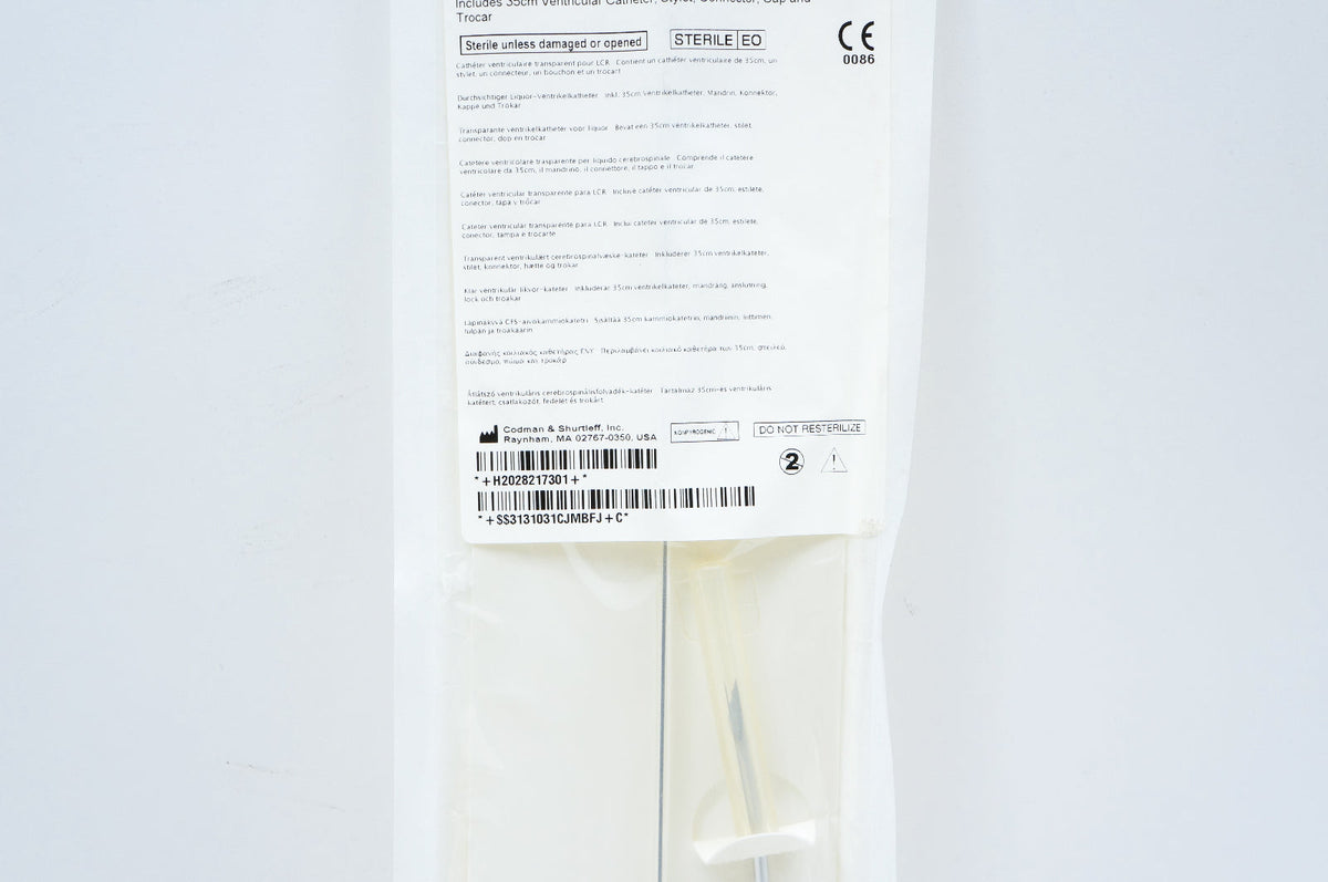 Codman EDS 3 Clear Ventricular CSF Cath. 35cm (x) – Imedicsales