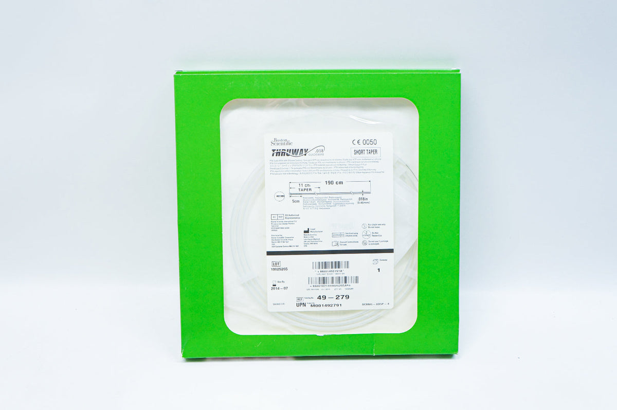 Boston Scientific 49-279 THRUWAY PTA Guide Wire 11cm x 190cm (x ...