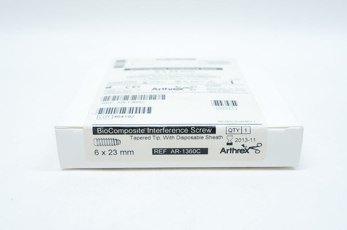 Arthrex AR-1360C BioComposite Interference Screw 6 x 23mm (x) – Imedicsales
