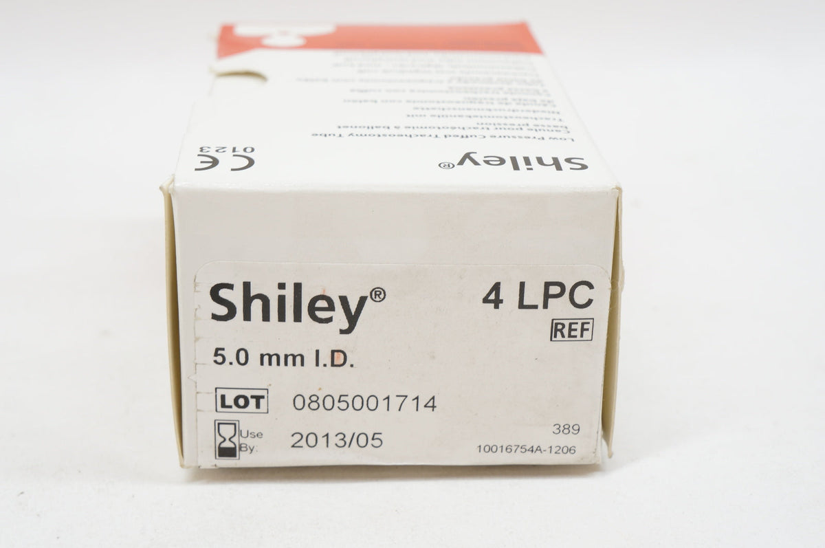 Tyco 4LPC Shiley Low Pressure Cuffed Tracheostomy Tube 5mm ID (x ...