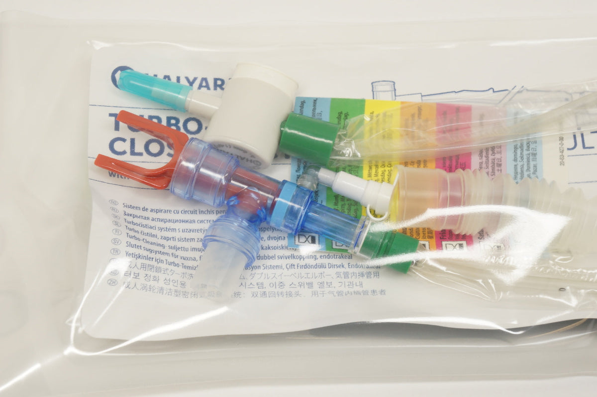Halyard 227 Turbo-Cleaning Closed Suction System, Endotracheal 14F ...