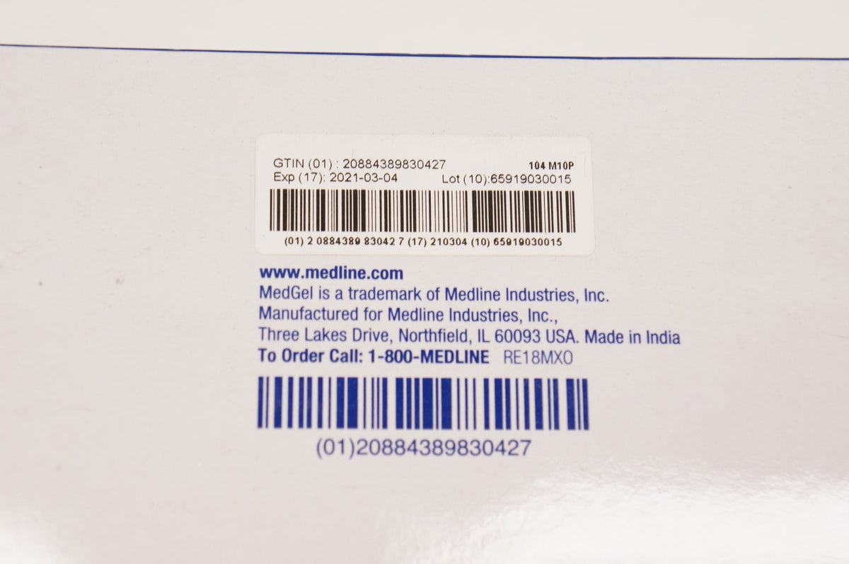Medline MDSM611805R ECG Electrode Radiotranslucent, Foam - Box of 100 ...
