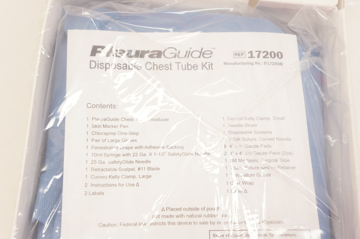 Atrium 17200 PleuraGuide Disposable ChestTube Kit – Imedicsales