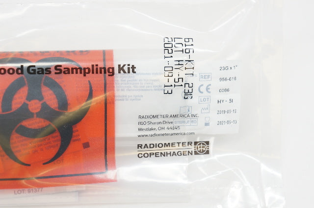 Radiometer 956-616 safePICO Arterial Blood Gas Sampling 23G x 1inch (x ...