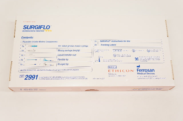 Ethicon 2991 SURGIFLO Hemostatic Matrix – Imedicsales