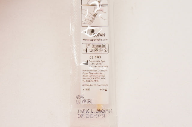 COPAN 480C Specimen Collection and Transport System ESwab 80 mm (x ...