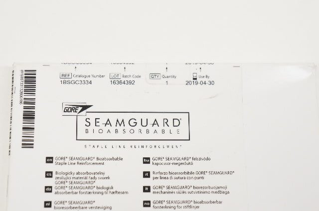 GORE 1BSGC3334 SEAMGUARD Bioabsorbable Staple Line Reinforcement (x ...