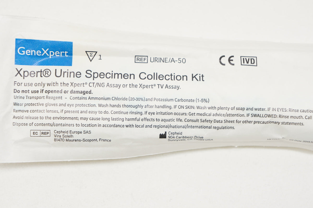 Cepheid URINE/A-50 Gene Xpert Urine Specimen Collection Kit - Lot of 5 ...