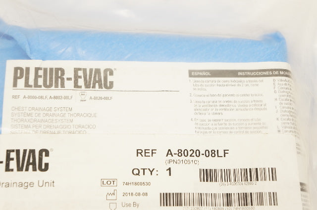 Teleflex A-8020-08LF PLEUR-EVAC Infant Chest Drainage Unit – Imedicsales