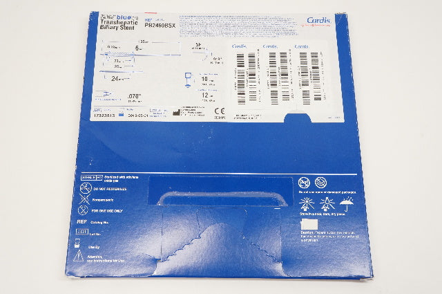 Cordis PB2460BSX PALMAZ Blue .018 Transhepatic Biliary Stnt 6mm x 24cm ...