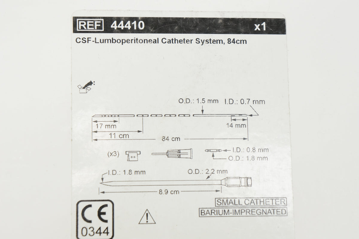 Medtronic 44410 CSF-Lumboperitoneal Cath. System, 84cm (x) – Imedicsales