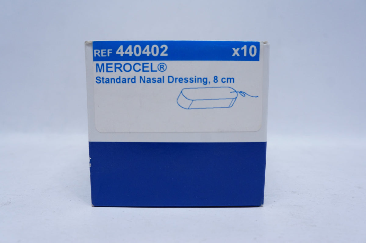 Medtronic 440402 MEROCEL Standard Nasal Dressing, 8cm (x) - Box of 10 ...