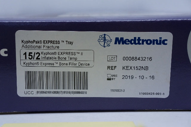 Medtronic KEX152NB KyphoPak EXPRESS II Tray Additional Fracture (x ...
