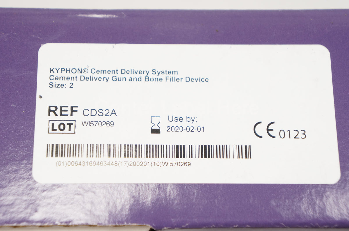 Medtronic CDS2A KYPHON Cement Delivery System, Size 2 (x) – Imedicsales