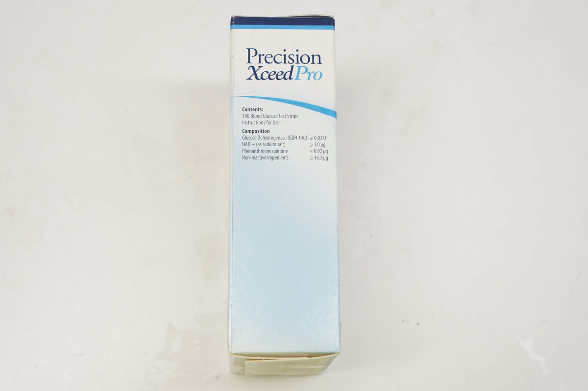 Abbott 70932-01 Precision Xceed Pro Blood Glucose Test Strips (x) - Bo ...