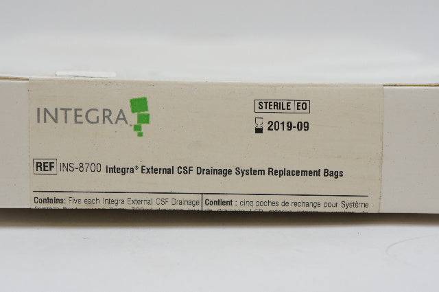 Integra INS-8700 External CSF Drainage System Replacement Bags (x ...
