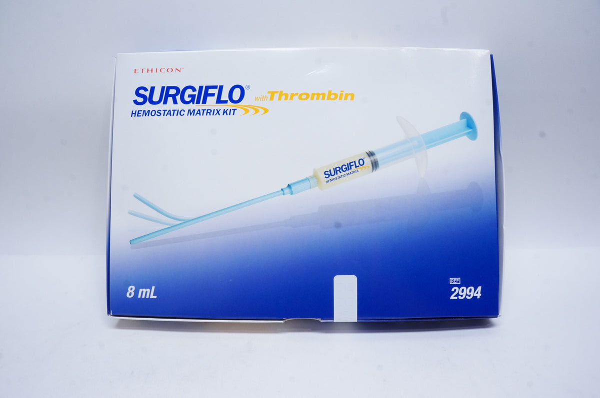 Ethicon 2994 SURGIGLO Thrombin Hemostatic Matrix Kit 8mL (x) – Imedicsales