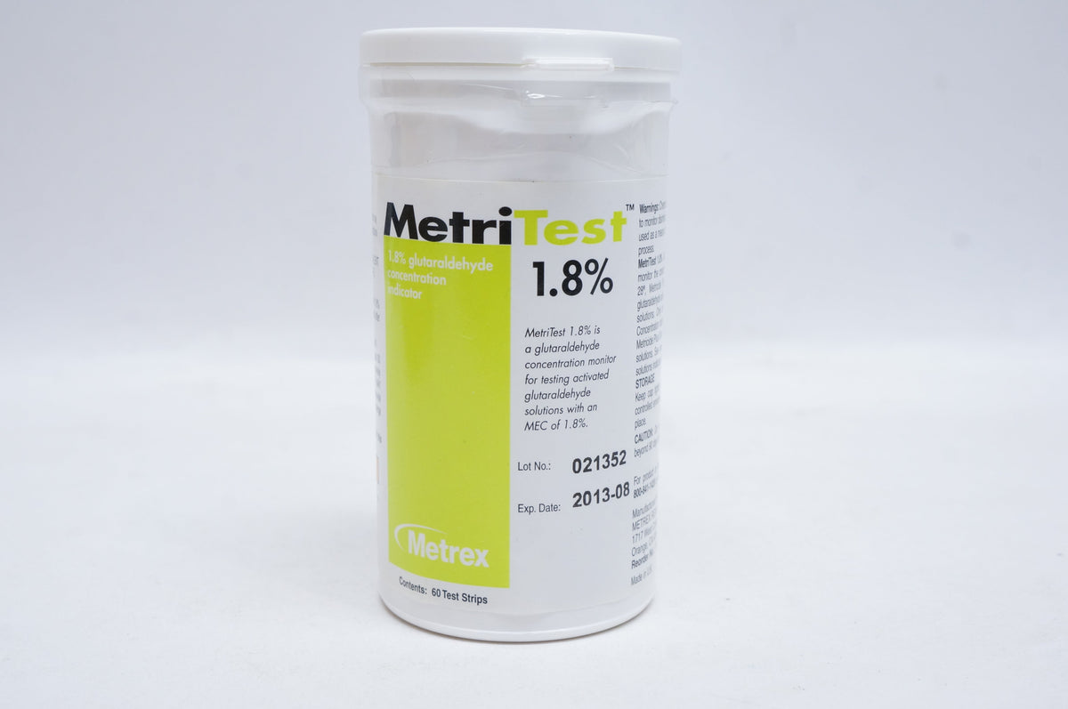 Metrex 10-304 Research Corporation MetriTest Strips 1.8%, Infection Co ...