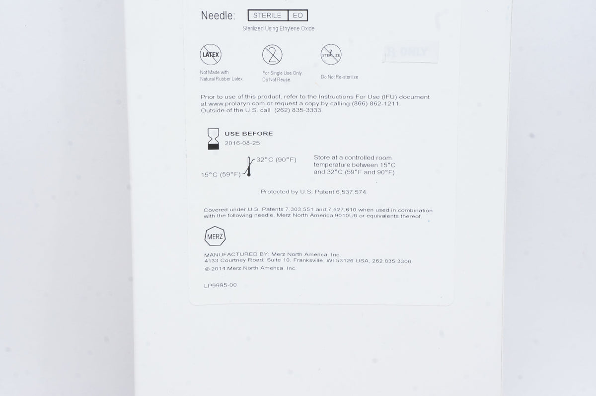 MERZ 8602M0K5 Prolaryn Injectable Implant Gel 1.0cc (x) – Imedicsales