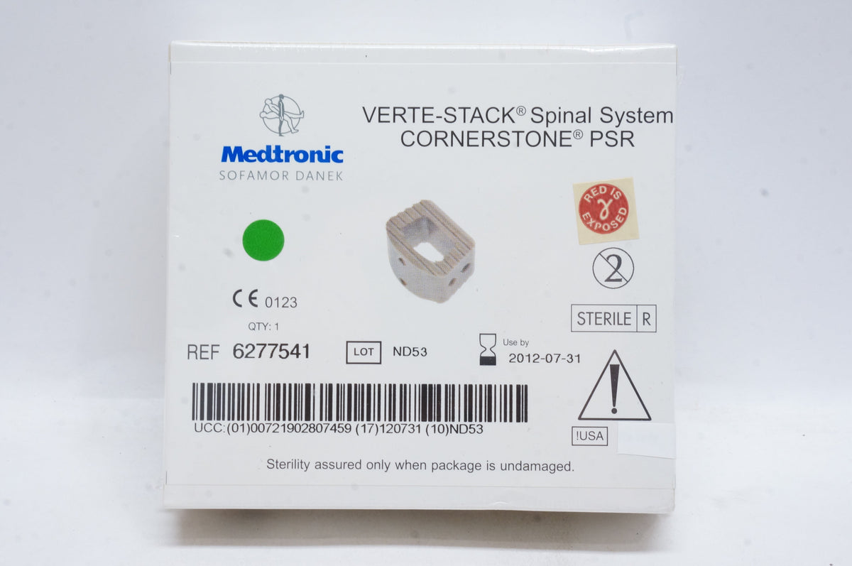 Medtronic 6277541 VERTE-STACK Spinal System Cornerstone PSR 14 x 11 x ...