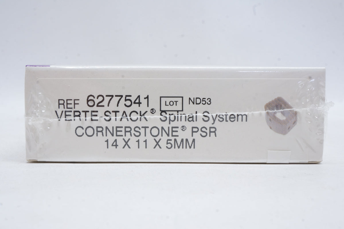 Medtronic 6277541 VERTE-STACK Spinal System Cornerstone PSR 14 x 11 x ...