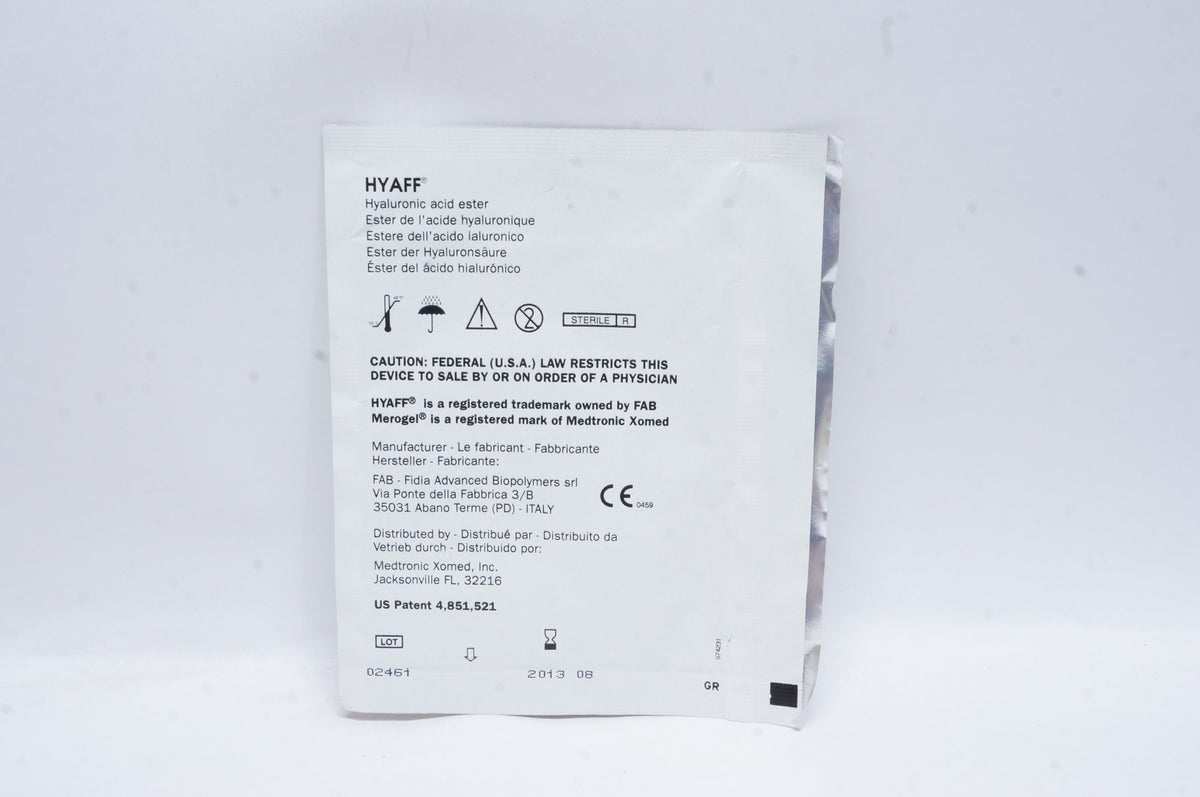 Medtronic 15-17000 MeroGel Nasal Dressing/Sinus Stent and Otologic Pac ...