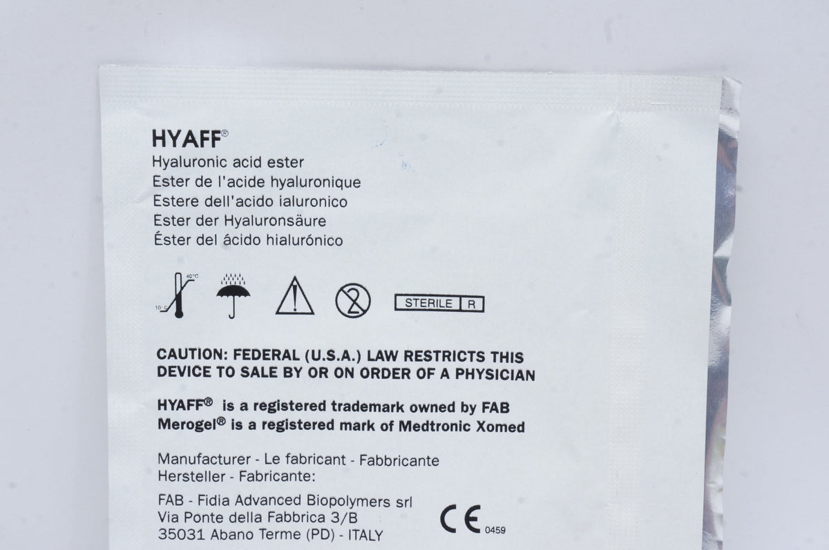 Medtronic 15-17000 MeroGel Nasal Dressing/Sinus Stent and Otologic Pac ...