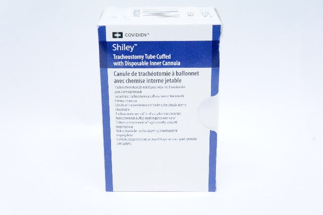 Covidien 4DCT Shiley Tracheostomy Tube Cuffed with Inner Cannula 5mm x ...