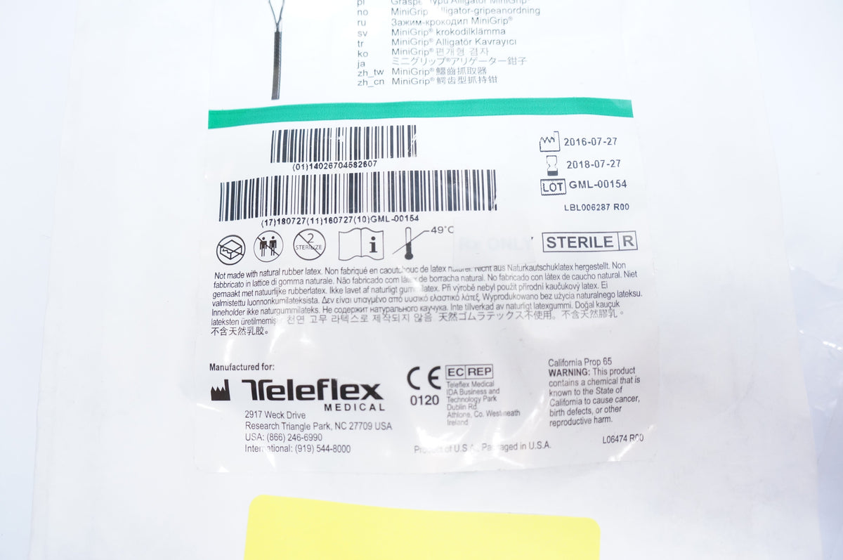 Teleflex PGAC300 MiniLap MiniGrip Alligator Grasper 300mm (x) – Imedicsales