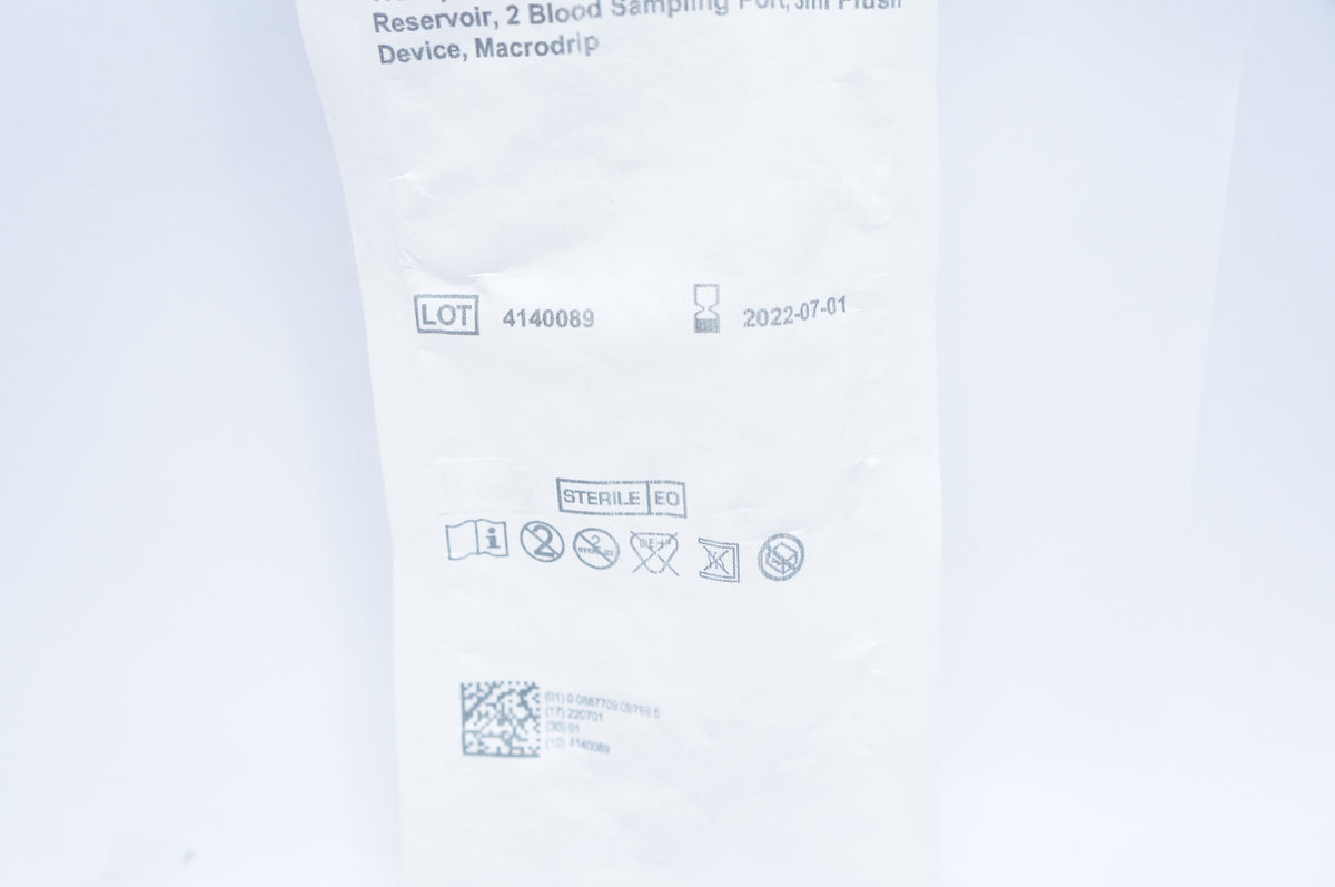 ICU medical 42800-27 Transpac IT Monitoring Kit 60inch, Safeset REserv ...