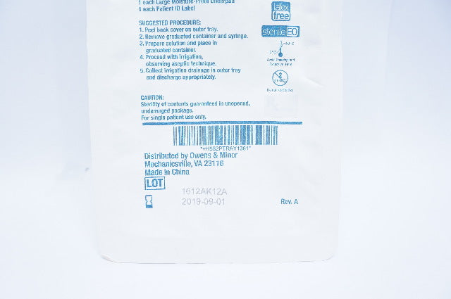 MediChoice PTRAY136 Irrigation Tray with Piston Syringe (x) – Imedicsales