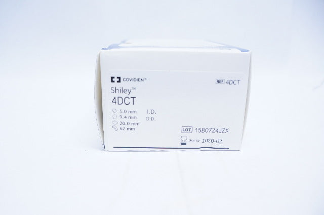 Covidien 4DCT Shiley Tracheostomy Tube Cuffed 5.0mm x 9.4mm x 20mm (x ...