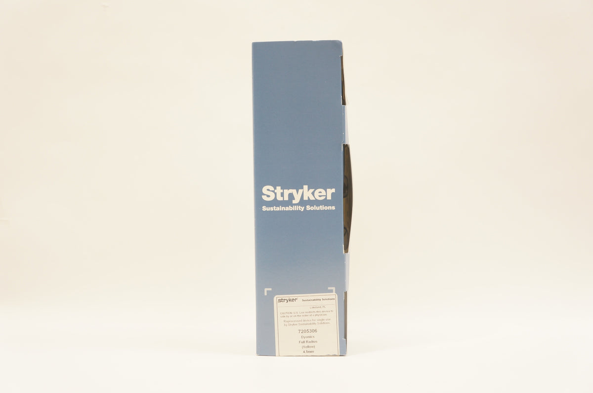 Stryker 7205306 Dyonics Full Radius, Yellow, Sterile (x) - Box of 6 ...