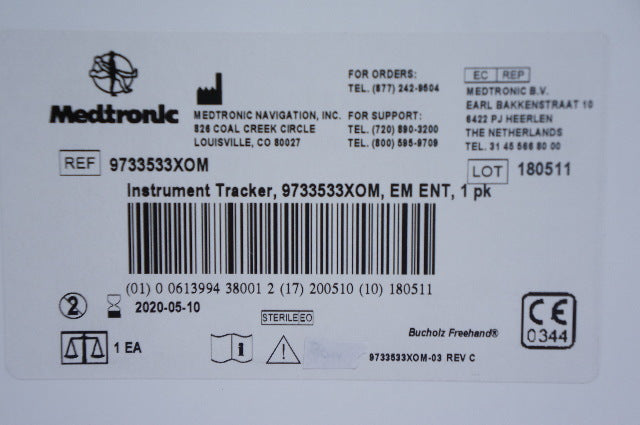 Medtronic 9733533XOM Instrument Tracker , EM ENT, 1pk (exp) – Imedicsales
